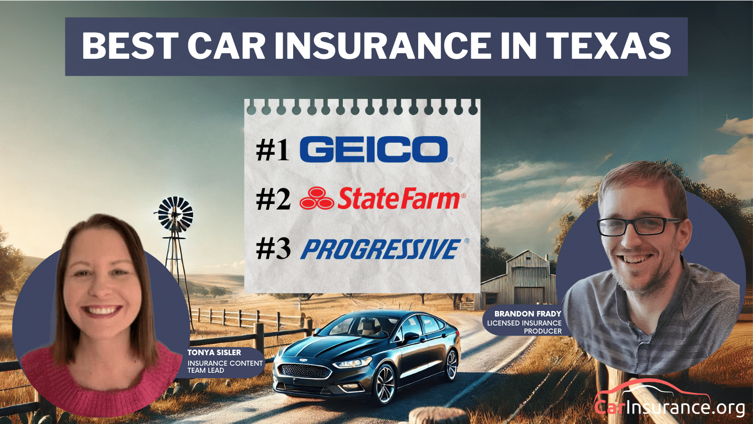 Best Car Insurance in Texas for 2025 [Check Out the Top 10 Companies ...