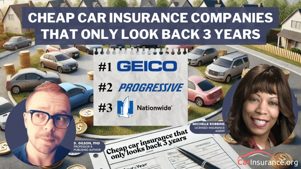 10 Cheap Car Insurance Companies That Only Look Back 3 Years in 2025 ...