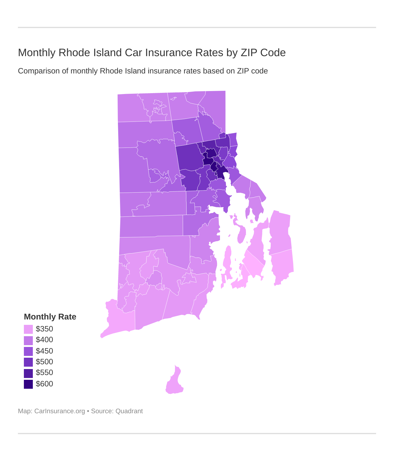 Rhode Island Car Insurance (Rates + Companies) - CarInsurance.org
